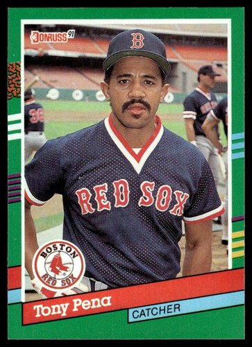 1991 Donruss Tony Pena Boston Red Sox #456 | eBay