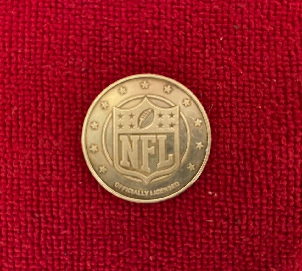 NFL Super Bowl 50 Brass Tone Coin | eBay