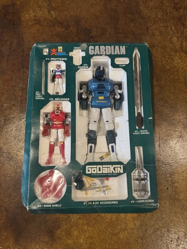Godaikin Gardian 1982 Bandai Chogokin Robot DX Near Complete w/Box ...