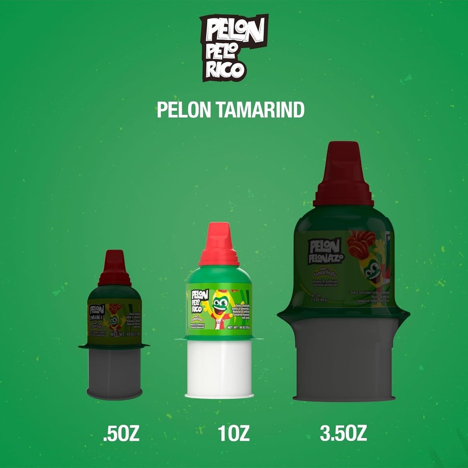 Pelon Pelo Rico Mexican Tamarind Candy, 1 oz, 36 Count 1 Ounce (Pack of ...