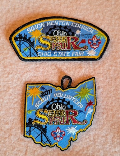 Simon Kenton Council 2011 Ohio State Fair - CSP & Volunteer patches | eBay
