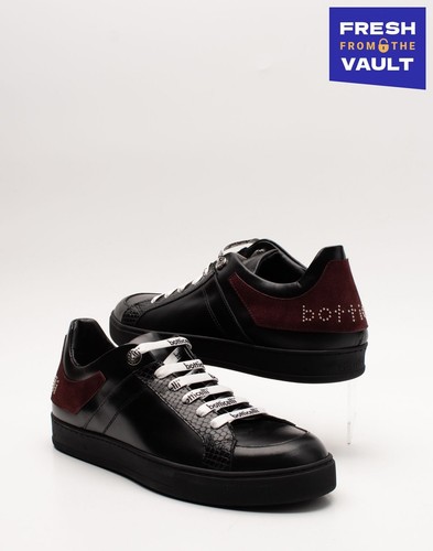 RRP€340 ROBERTO BOTTICELLI Leather Sneakers US10 UK9 EU43 Made in Italy | eBay