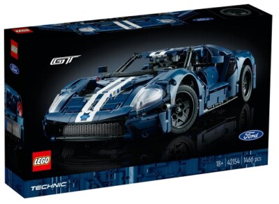 Lego Technic 42154 Ford GT 2022 - Voiture Supercar, bolide de course ...