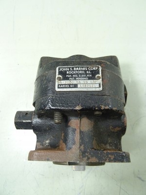 Hydraulic - Barnes Pump