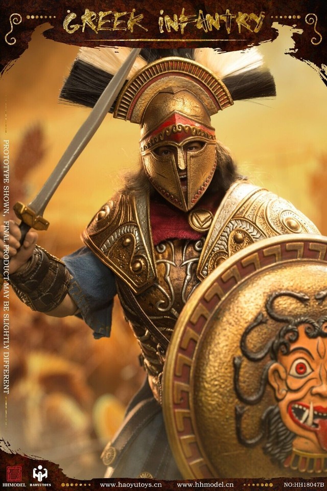 HHmodel HH18047B Imperial Army-Greek Infantry Gold Ver 1/6 Action ...