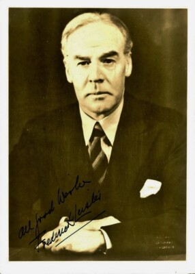 Vintage FREDERICK LEISTER Signed Photo | eBay