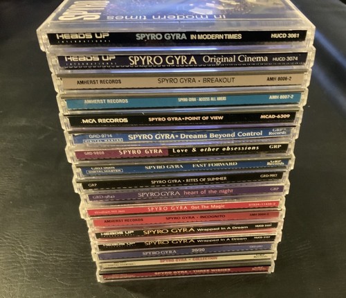 Spyro Gyra 16 CD Lot: In Modern Times, Original Cinema Enhanced CD + 14 ...