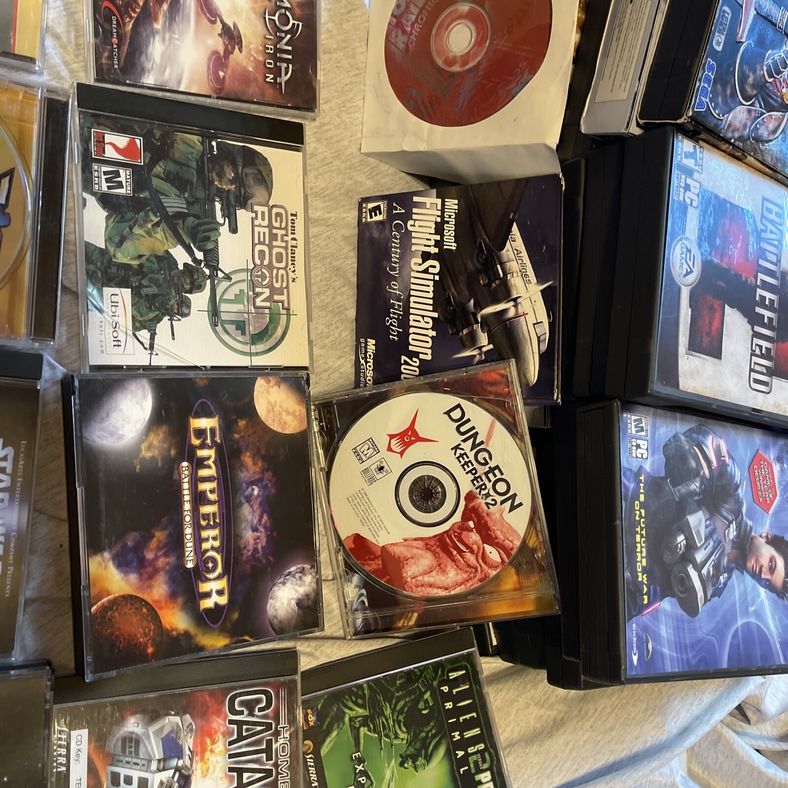 PC Video Game PC DVD Games For Windows Lot 38 Game In Excellent ...