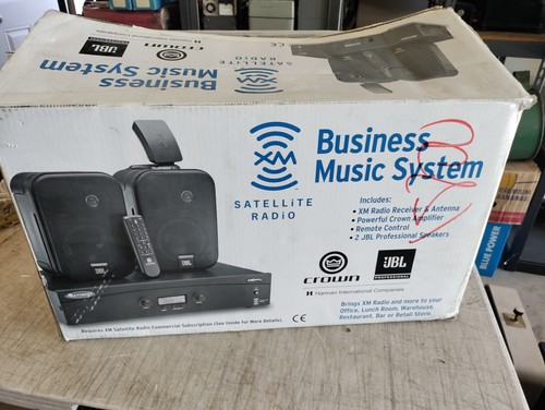 Crown Audio JBL 140MAX Commercial XM Satellite Radio Business Music ...