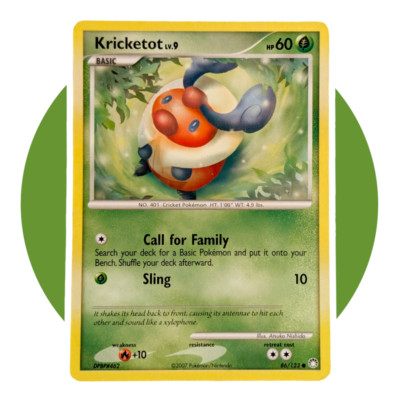 Mysterious Treasures Pokemon Card (XX10): Kricketot 86/123 | eBay