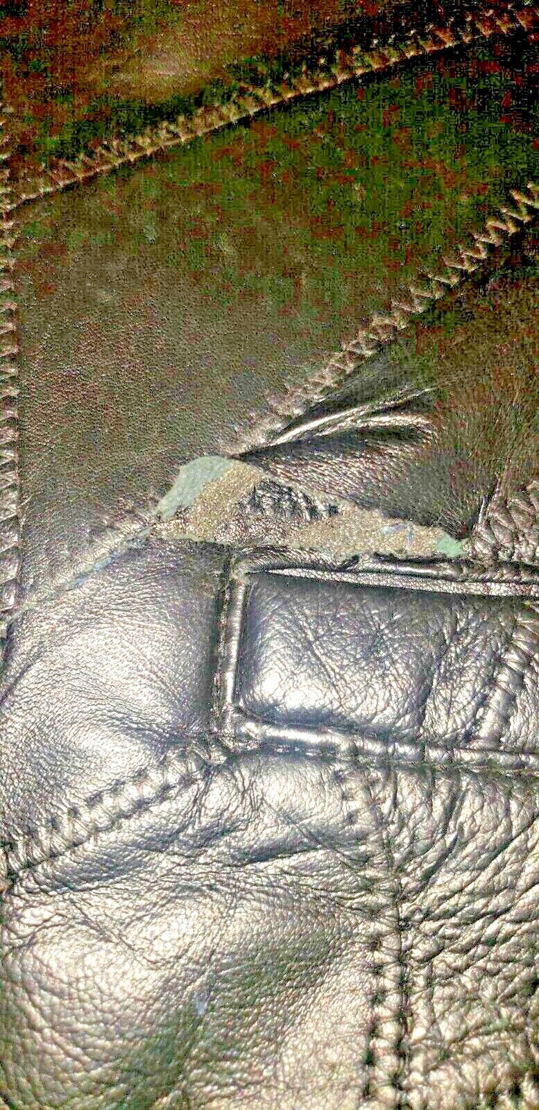 Maxam Giovanni Navarre® Italian Stone™ Genuine Black Leather Vest - New ...