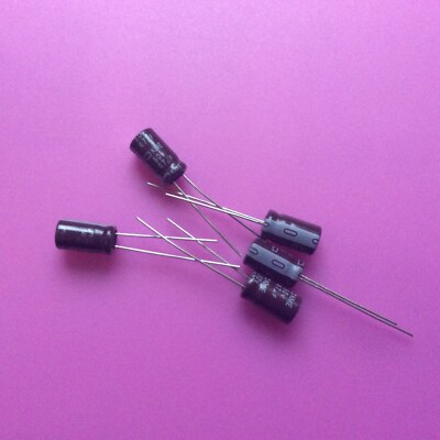 10pcs 47uF 47MF 50V 105C NCC KME Capacitors 6x11mm Replace 47uF 25V 35V ...