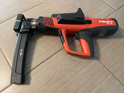 Hilti DX 76 w/ MX 76 Magazine Powder Actuated Nailer - Untested | eBay