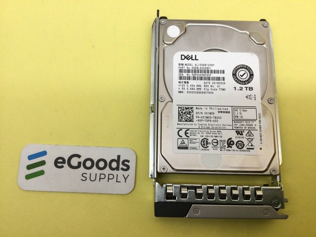 DELL 001M0D 1.2TB 10K SAS 12Gb/s 2.5'' AL15SEB120NY for sale online | eBay
