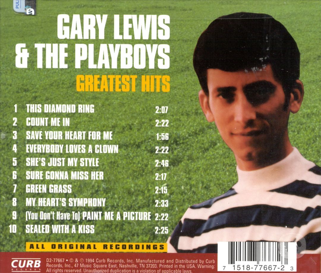 GARY LEWIS & THE PLAYBOYS GREATEST HITS [CURB] NEW CD 715187766723| eBay