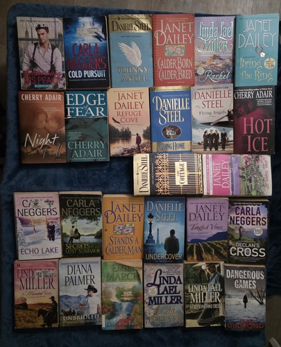 Mixed Authors Lot Of 28 Mass Paperback/ Romance Paperback Novels | eBay