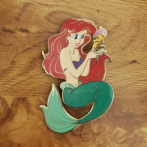 Disney Little Mermaid ARIEL Fantasy Pin PINS ON MAIN Enamel Large ...