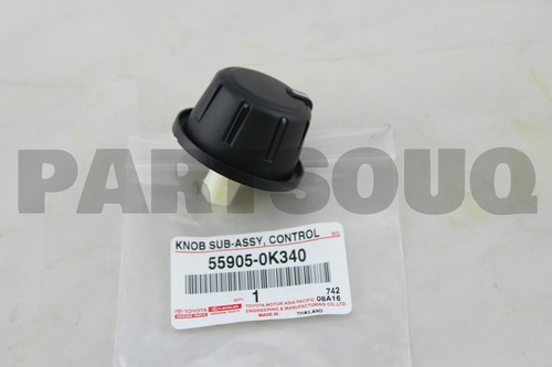 559050K340 Genuine Toyota KNOB, HEATER CONTROL 55905-0K340 | eBay