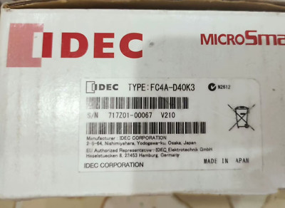 IDEC FC4A-D40K3 Programmable Logic Controller Modules IDEC FC4A-D40K3 ...