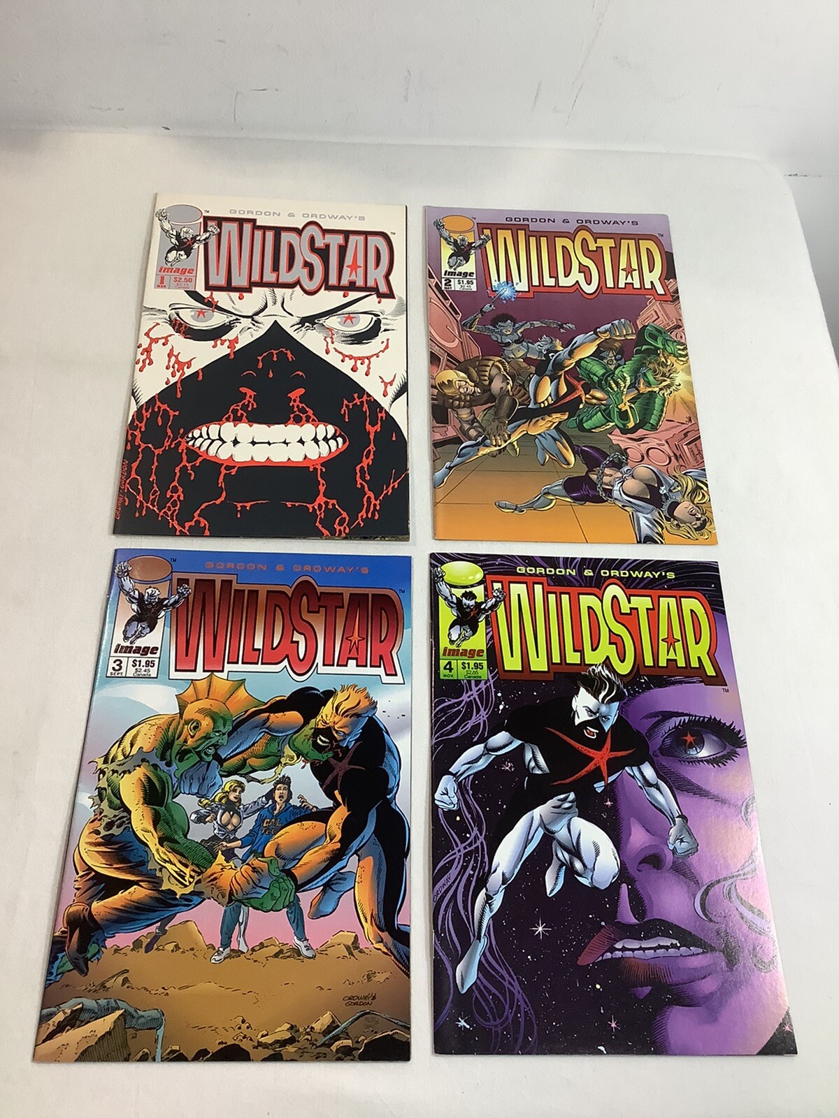 Wildstar #1,2,3,4 Full mini-series- Image Comics 1993 | eBay