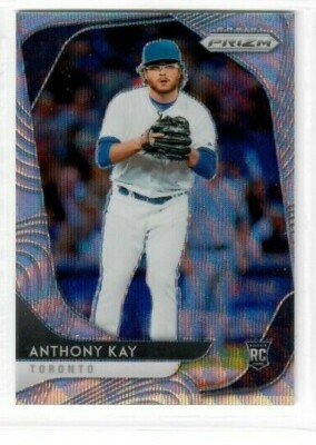 ANTHONY KAY 2020 Panini Prizm Baseball RC BLUE WAVE #25/60 ROOKIE BLUE ...