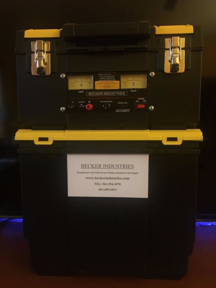 24kt Gold/Chrome Plating Machine, 40 AMP, Electroplating Kit Retail ...