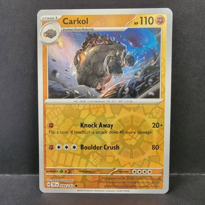 Carkol 094/162 Temporal Forces Reverse Holo Pokemon | eBay