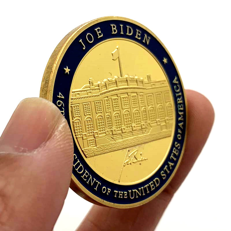 The 46th President of United States Joe Biden Commemorative Coin ...