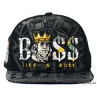 Money King 3D Hat Embroidered Snapback Flat Bill Baseball Cap | eBay