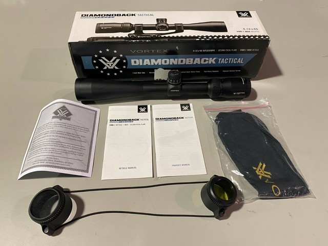 Vortex Optics Diamondback Tactical 12x Hunting Scope - Black for sale ...