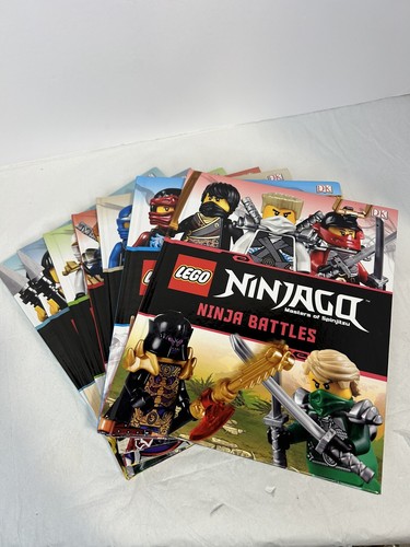 Lot of 9 LEGO Ninjago Children’s Chapter Books - DK Readers Masters of ...