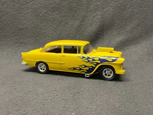 AMT '55 Chevy Bel Air Sedan Hot Rod Model 1/25 Built Gasser Drag Car ...