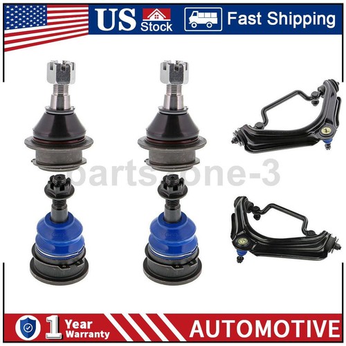 6x Front Upper Lower Control Arm with Ball Joint Assembly Fits Lincoln ...