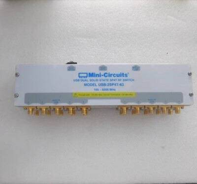 Mini-Circuits USB-2SP4T-63 100-6000MHz RF SMA coaxial switch | eBay