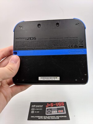 N3DSC - Nintendo 2DS Blue/Black Console LOOSE CHARGE PORT AS IS FOR ...