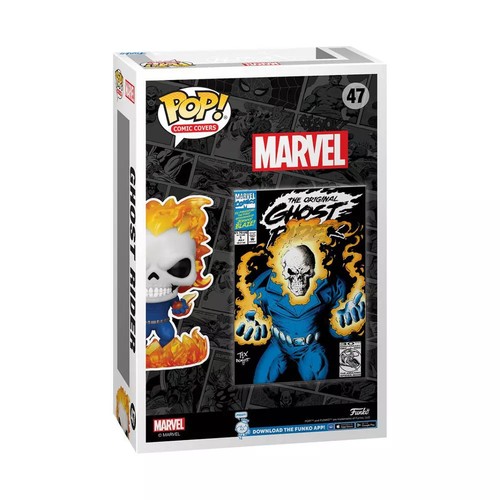 Funko POP! Comic Cover Marvel Ghost Rider Vinyl Figure Hands Ablaze ...