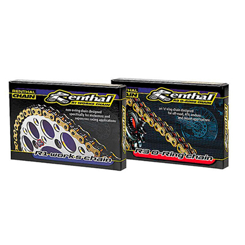 RENTHAL CHAIN 420R1 with 128 links black/gold | eBay