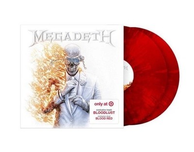 MEGADETH SELF TITLED BLOOD RED VINYL 2LP PRESALE preview pre order | eBay