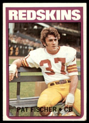 1972 Topps PAT FISCHER #217 Washington Redskins EX | eBay