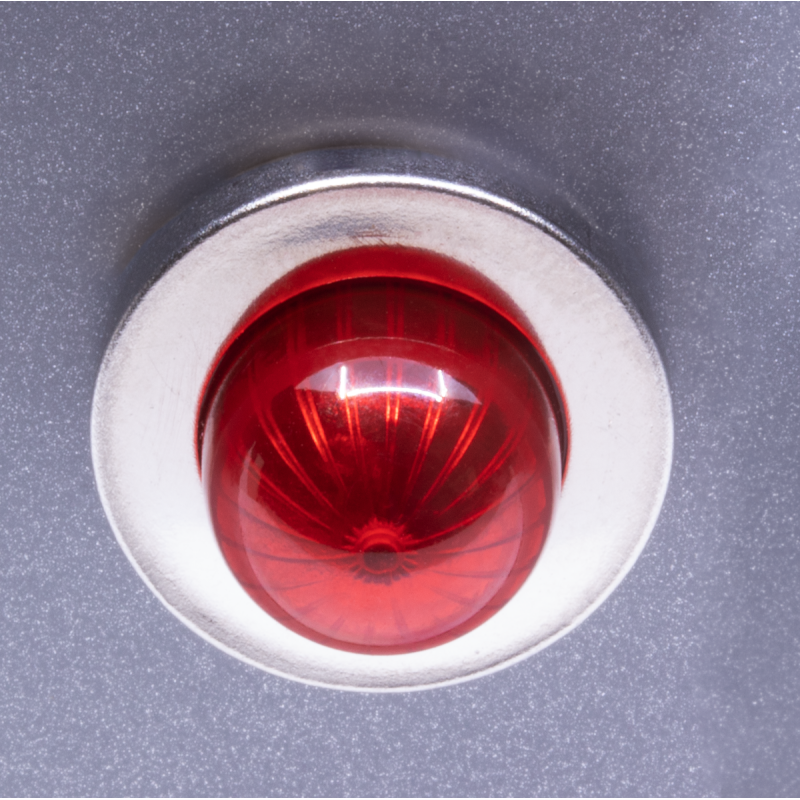Indicator Light, Plexi Style, Dome, Neon, 120V, Color: Red | eBay