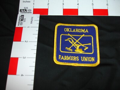 Oklahoma Farmers Union Patch Vintage | eBay