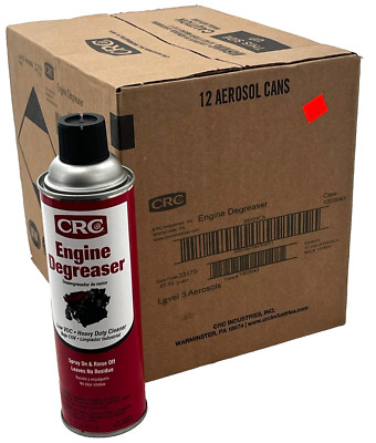 Case of 12 CRC 05025CA Heavy Duty Engine Degreaser 15oz Low VOC for All ...