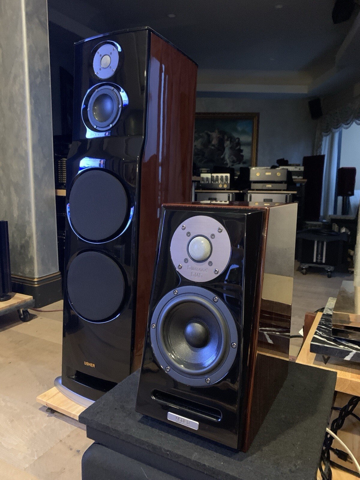 Usher Audio SD-500 Bookshelf Diamond Tweeter -Authorized Dealer 5 Yr ...