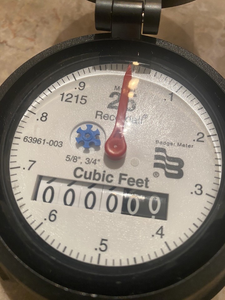 Badger Water Meter Recordall 63961-003 Model 25 New | eBay