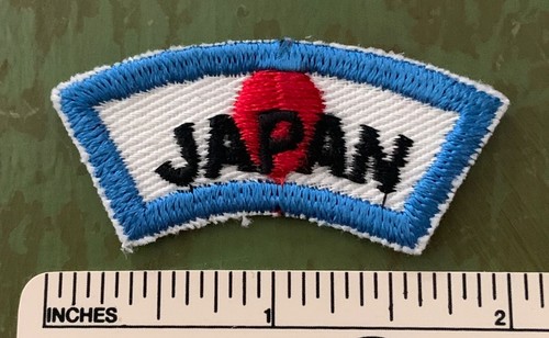 Vintage FAR EAST COUNCIL JAPAN Boy Scout Segment PATCH Rocker CP ...