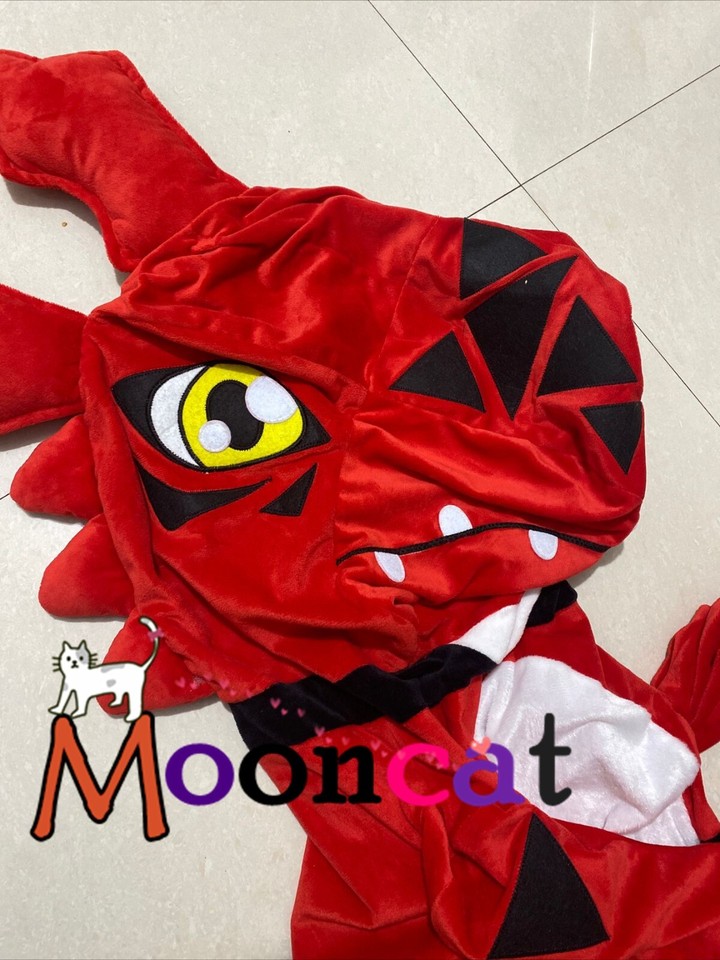 150cm Giant Digimon Guilmon Skin Plush Doll Cover Unstuffed Toys Pillow ...