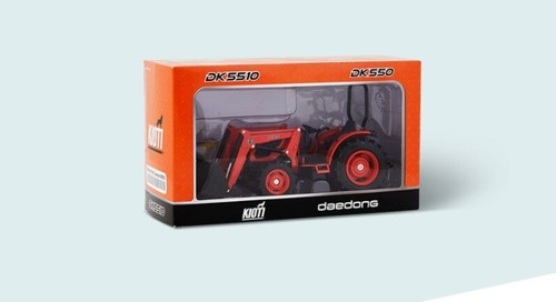 DAEDONG Tractor Loader Miniature DK550 Diecast Farm Vehicle G0101-15501 ...
