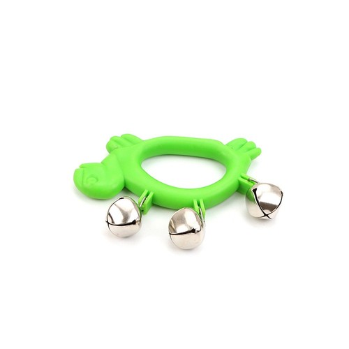 Turtle Shape Hand Bells With 6 Jingle Metal Bells For Kid Toy ...