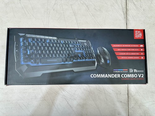Thermaltake Tt Esports Commander Combo V2, Gaming Keyboard and Gaming ...