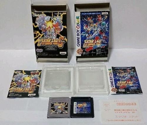 2nd Super Robot Wars G & Lien Battler Game Boy Gameboy Couleur Go | eBay